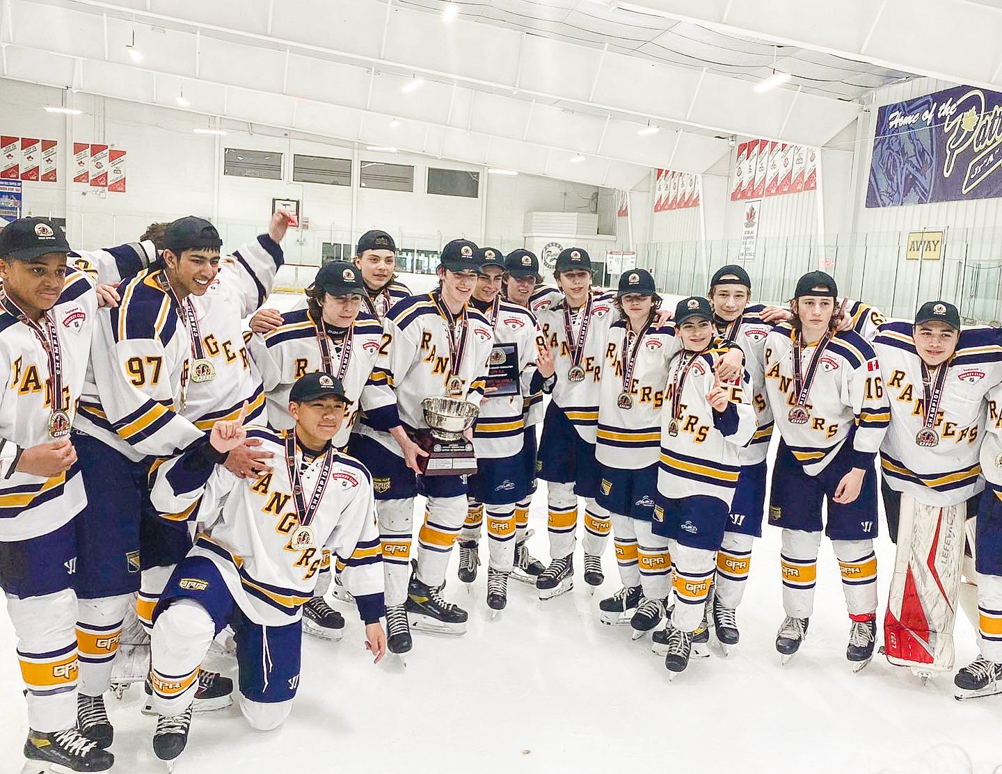 Gthl s Goulding Park Rangers Win U15AA OHF Championship ONTARIO